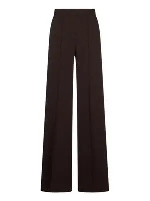 Agnona Straight-leg Trousers - Black