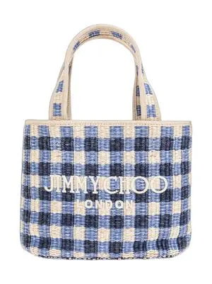 JIMMY CHOO East-west Mini Tote Bag - Blue