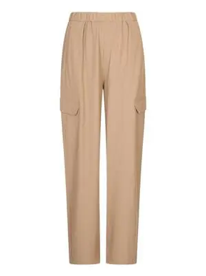 Fabiana Filippi Elastic-waist Casual Trousers - Nude