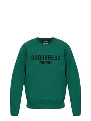 Dsquared2 Milano Cool-fit Crewneck Sweatshirt - Green