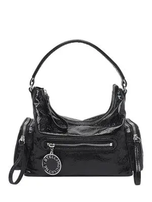 Stella McCartney Dartmoor Top Handle Shoulder Bag - Black