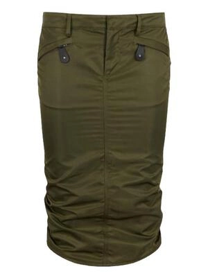 Dsquared2 Ruched Kick Skirt - Green