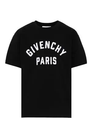 GIVENCHY Givenchy Logo-Print Short-Sleeve T-Shirt