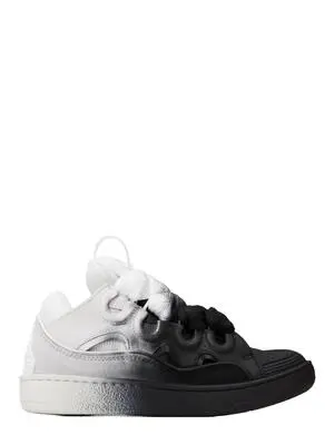 LANVIN Curb Spray Sneakers - White/black