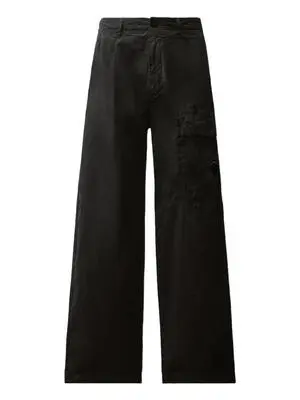 C.P. COMPANY Lens-detail Cargo Trousers - Grey