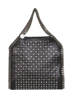 Stella McCartney Studded Chain Shoulder Bag - Black