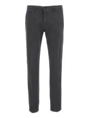 BRIGLIA 1949 Briglia 1949 Tailored Tapered Trousers Black