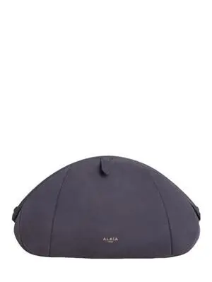 Alaïa Suede Dome Clutch - Grey
