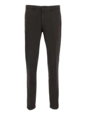 BRIGLIA 1949 Briglia 1949 Tailored Tapered Trousers Black