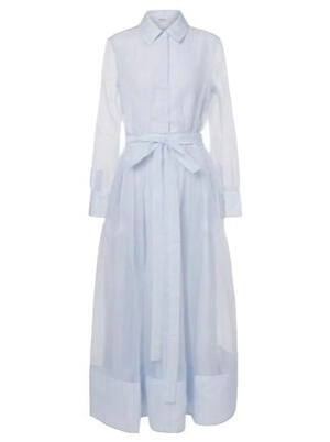 Simkhai Simkhai Montgomery Shirt Dress Blue