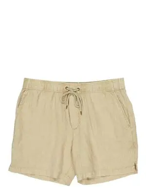 JAMES PERSE Linen Drawstring Shorts - Light Khaki