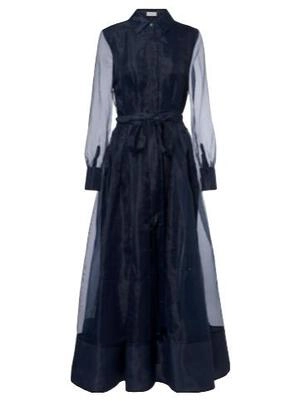 Simkhai Montgomery Shirt Dress - Blue