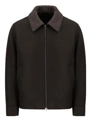 Harris Wharf London Golf Bouclé-collar Pressed-wool Jacket - No
