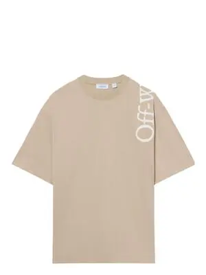Off-White Bookish Logo-print T-shirt - String