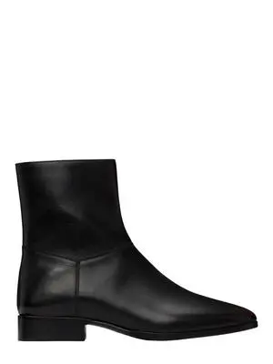 Fear Of God Side-zip Block Heel Ankle Boots - Black