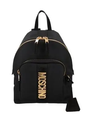 Moschino Moschino Cordura Medium Backpack Black