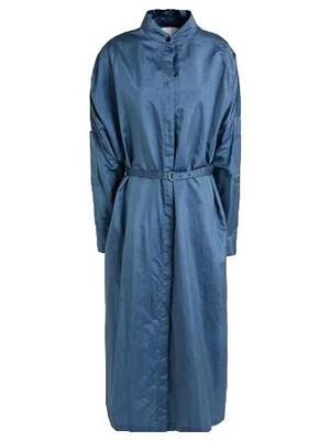 JIL SANDER Midi Dress In Light Polyamide And Silk - Blue