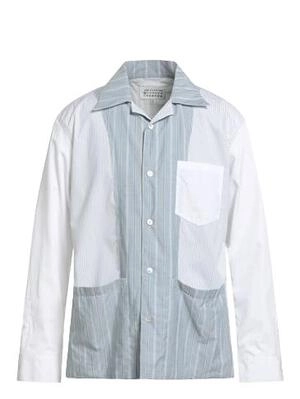 MAISON MARGIELA Shirt Light Size Cotton - Blue