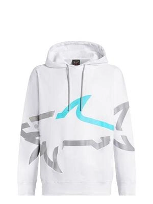 Paul & Shark Cotton Polyester Elastane Sweatshirt - White