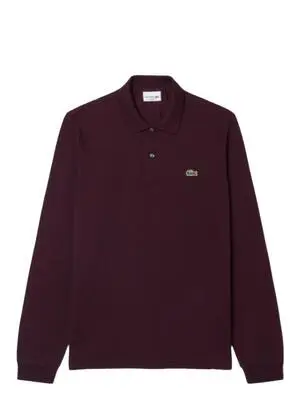 Lacoste Classic Fit Long Sleeved L.12.12 Polo Shirt - Brown