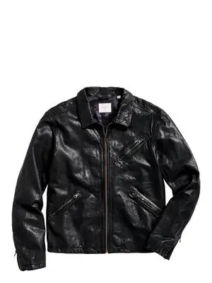 Billy Reid Blake Leather Jacket - Black