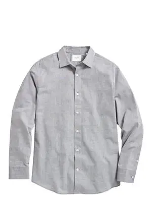 Billy Reid Oxford Hutcheson Dress Shirt - Grey