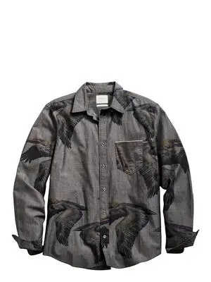 Billy Reid Bradley Gordon X Pelican Msl 1-pocket Shirt - Chambray
