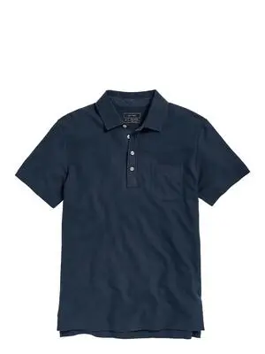 Billy Reid Pique Pensacola Polo - Blue
