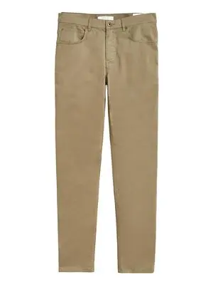 Billy Reid Slim Fit 5-pocket Twill Pants - Green