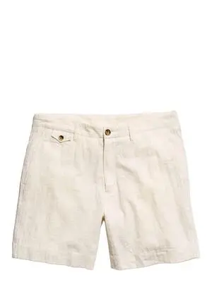 Billy Reid Slub Cotton Moore Short - White