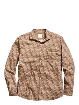 Billy Reid Flow Pickwick Shirt - Multi Colored