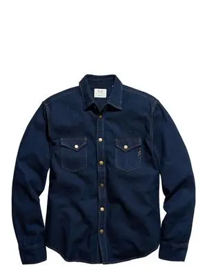 Billy Reid Shoals Denim Shirt Denim