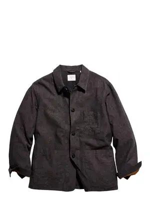 Billy Reid Chambray Chore Jacket - Grey