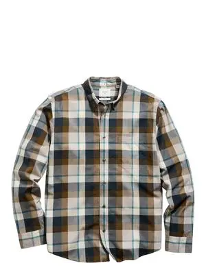 Billy Reid Bold Plaid Tuscumbia Shirt Button Down - Multi Colored