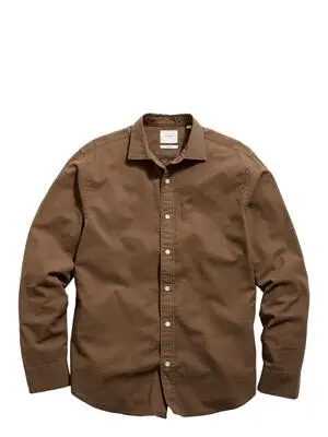 Billy Reid Seersucker Cedar Shirt - Green