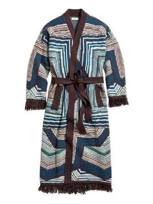 BILLY REID Billy Reid Folk Jacquard Cardigan Coat