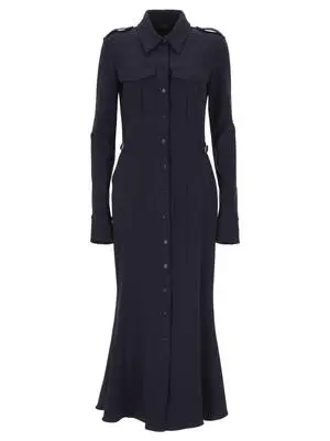 MUGLER Mugler Military Shirt Dress
