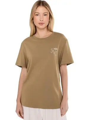 UGG Graphic Boot Tee - Brown