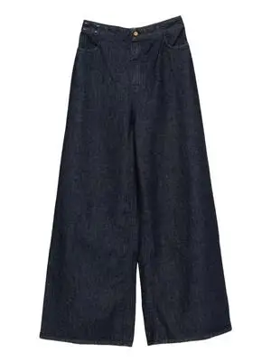 ALYSI Alysi Flared Leg Denim Jeans Blue