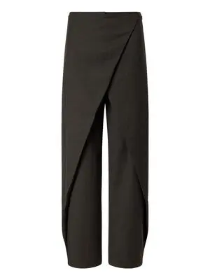 ST. AGNI ST. AGNI Rouleau Wool-Blend Wide-Leg Pants