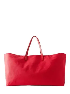 KALLMEYER KALLMEYER Cottage Canvas Tote With Leather Trim