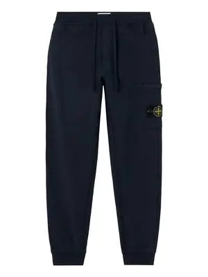Stone Island Cotton Trousers - Blue