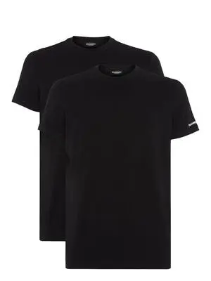 Dsquared2 Basic T-shirt Twin Pack - Black