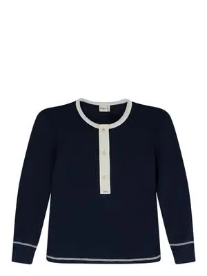 Chloé Cotton Sweater With Contrasting Inserts - Multicolor