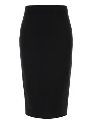 TOM FORD Stretch Viscose Blend Skirt - Black