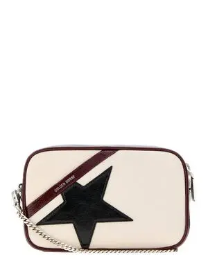 GOLDEN GOOSE Mini Star Crossbody Bag - White