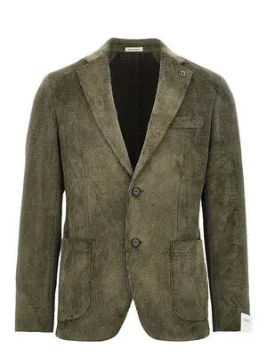 BRERAS BRERAS Venezia Corduroy Single-Breasted Jacket