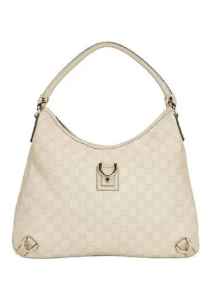 Gucci Abbey Hobo Bag - White