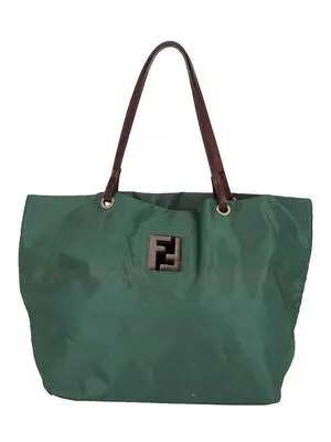 Fendi Tessuto Tote Bag - Green