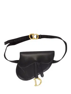 Dior Saddle Belt Bag - Black
